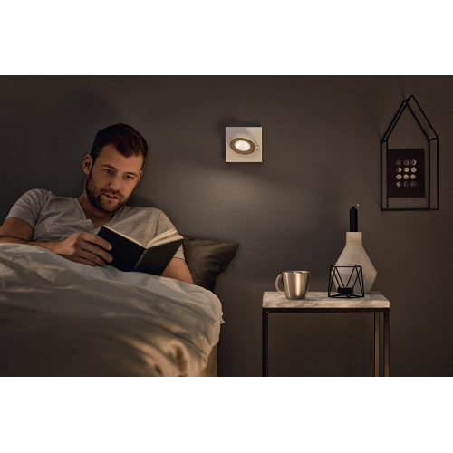 Philips Clockwork Strahler Einzel Einstellbar, LED Integriert, 1 x 4.5 ...