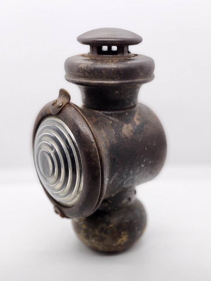 1915-1922 Ford Model T Headlight Assembly Antique Oil Lamp Headlamp ...