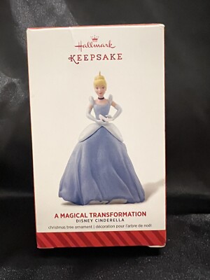 2014 A Magical Transformation Disney Cinderella Hallmark Keepsake ...