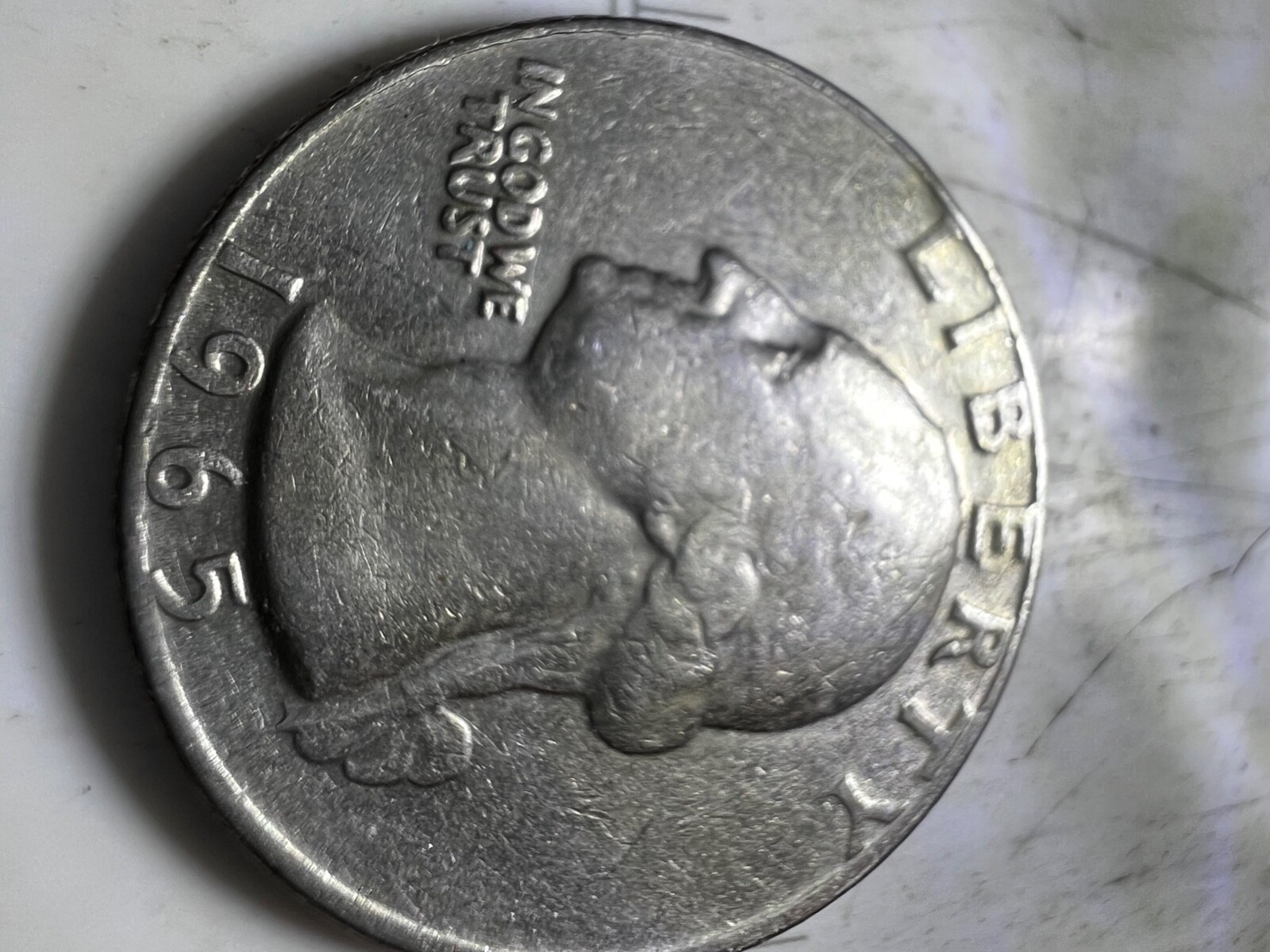 1965 Washington Quarter (error coin) Transitional/No Mint/ DDO/ DDR | eBay