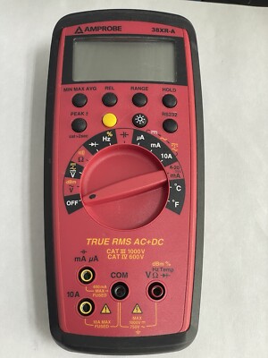 Amprobe 38XR-A TRMS Digital Multimeter with Temperature | eBay