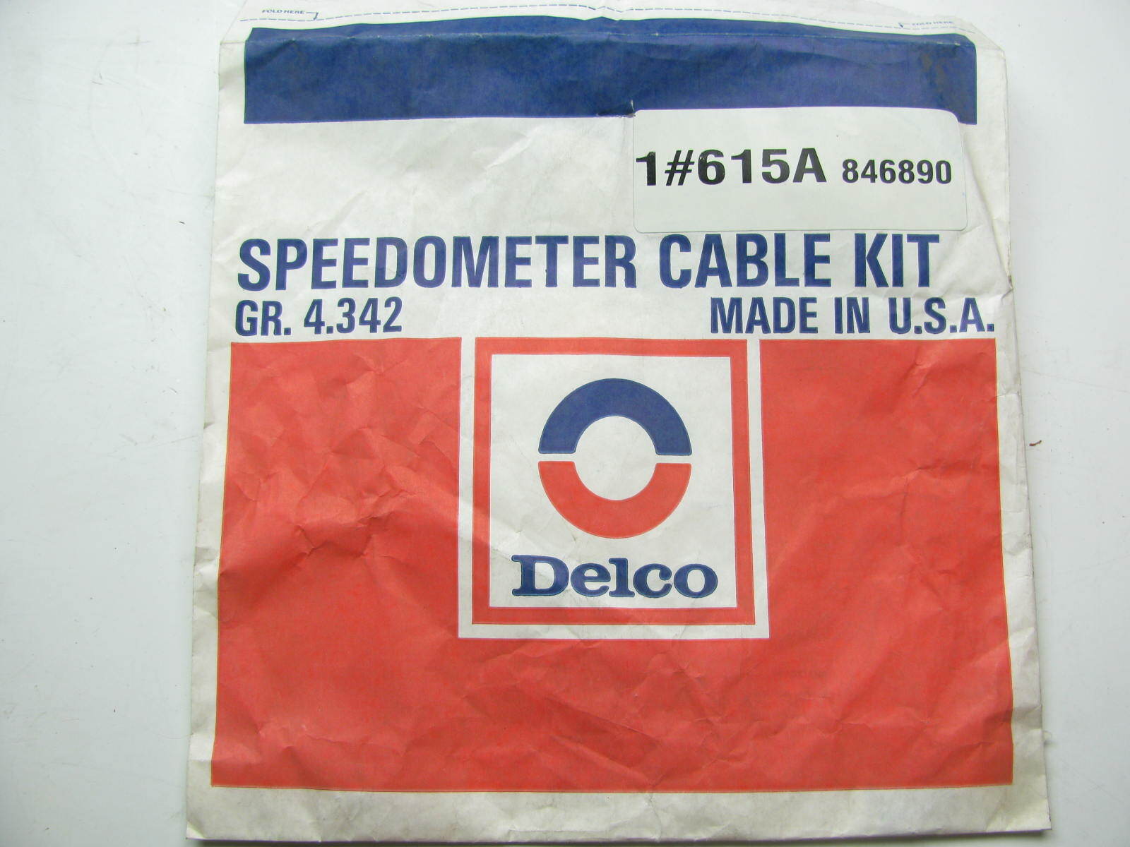 1937-1962 Chevy Speedometer Cable (cut-to-length) Custom Apps NOS OEM ...