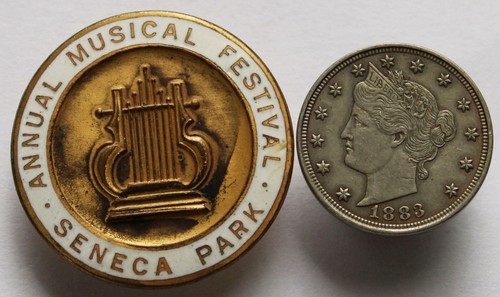 Annual Musical Festival Seneca Park + 1883 Liberty Nickel (No Cents ...