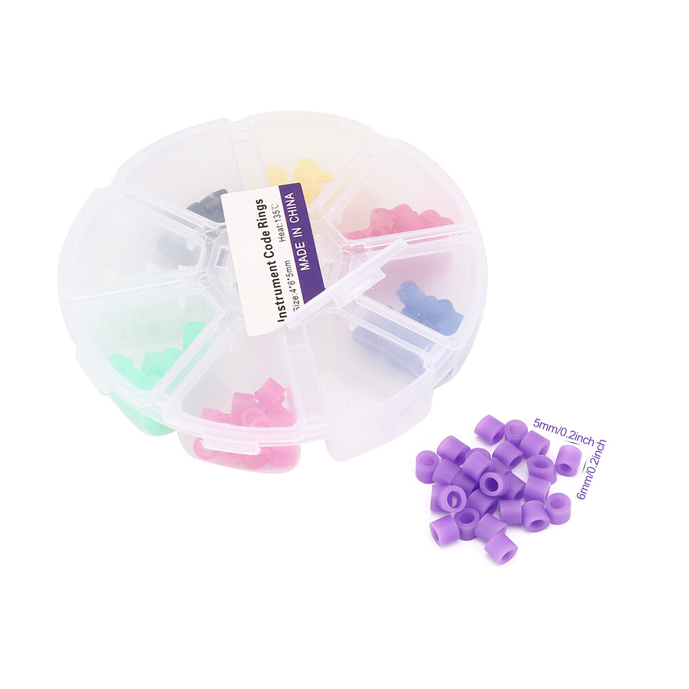 160pcs Dental Color Code Rings Autoclavable Disinfection Orthodontic ...
