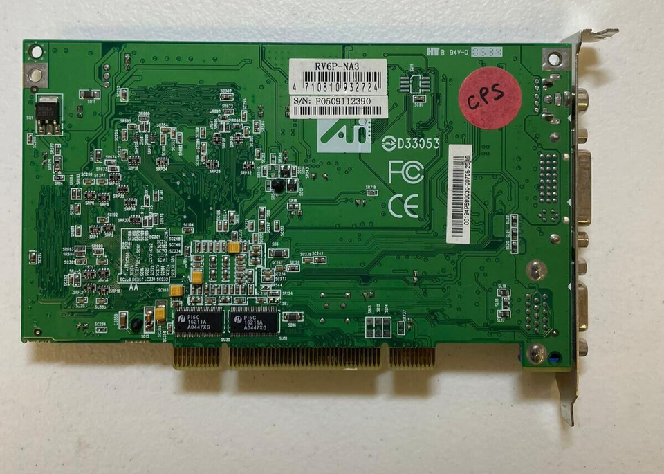 Comp USA ATI Radeon 7000 32MB DDR Memory Dual Display Capability RV6P ...