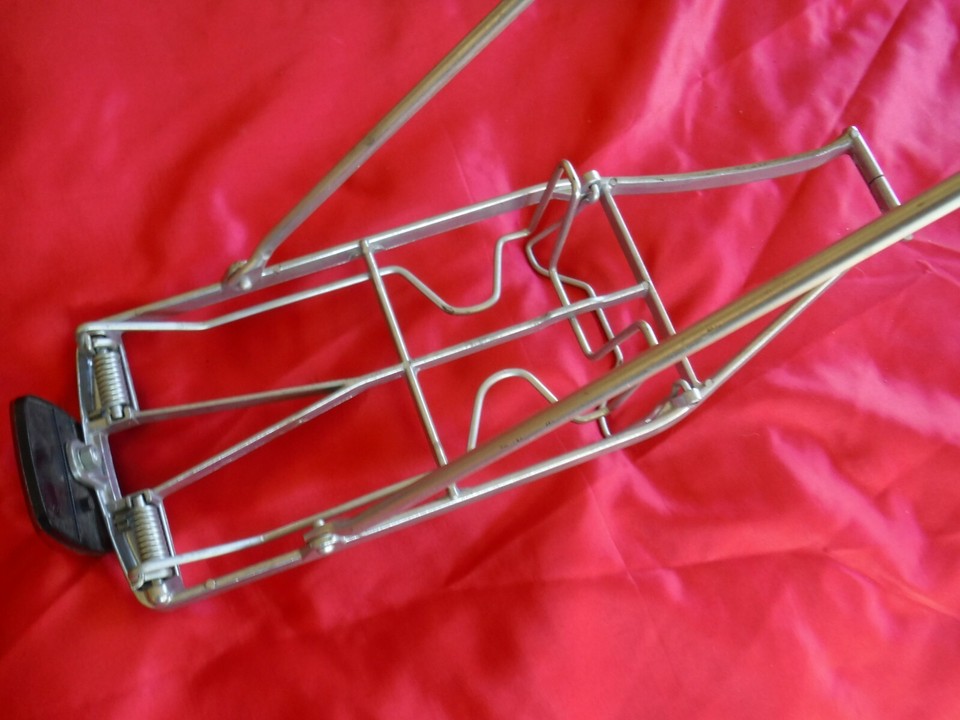 Vintage Pletscher Model C Bike Bicycle Rear carrier Rack W Reflector ...