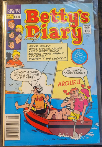 1989 ARCHIE SERIES #27 AUG BETTY'S DIARY. MORE PIC IF U NEED I COMBINE ...