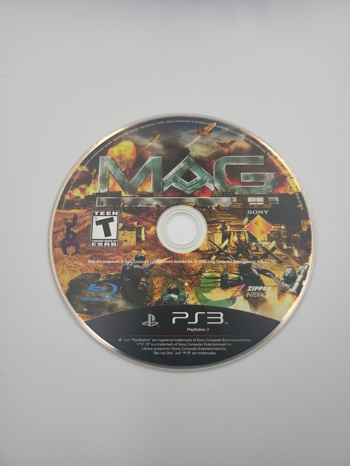 MAG (Sony PlayStation 3 PS3, 2010) NO TRACKING - DISC ONLY 711719811022 ...