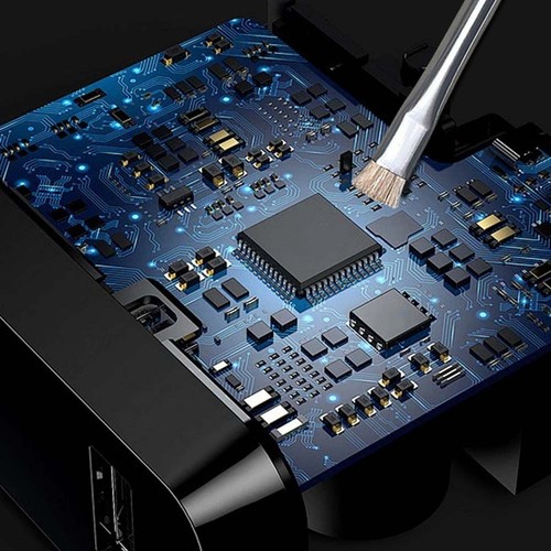 Comfortable Grip Brush for Thorough Cleaning of DelFor ICate Components ...