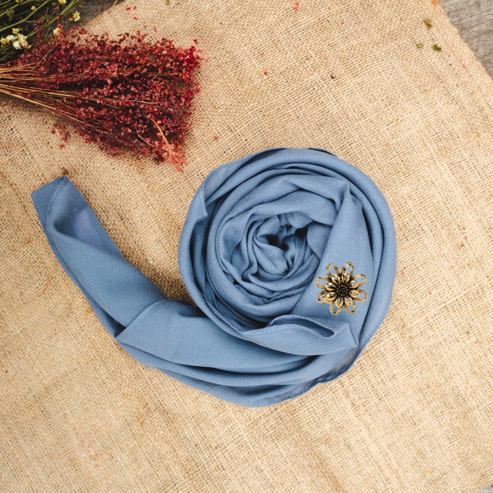 Style 3-ring Scarf Shawl Ring Clip (Golden) | eBay Australia