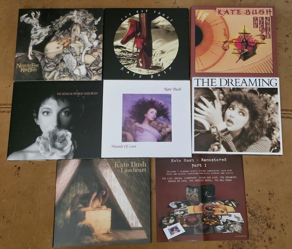Kate Bush - Remastered Parts 1 & 2 CD Boxsets Near Mint Condition CDs ...
