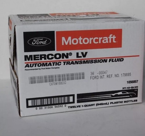 Motorcraft Mercon LV Automatic Transmission Fluid 12 Quarts Case | eBay