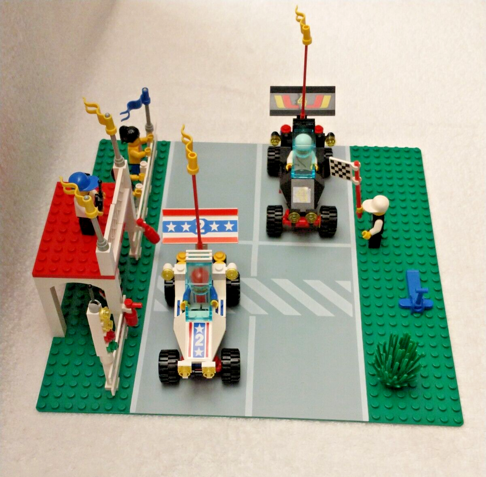 Lego Vintage Racing Set Number 6551, Checkered Flag 500, Produced in ...
