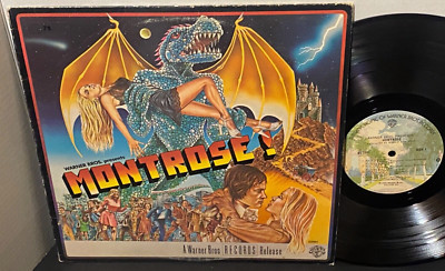 MONTROSE Self Titled 1975 WARNER BROS OG Hard Rock LP VG+/EX Vinyl OG ...