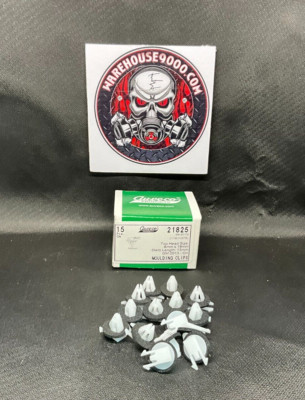 Auveco 21825 Moulding Clip With Sealer, 8x18 Top Head, for GM 11611375 ...