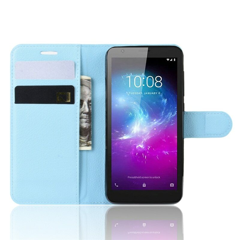 New Premium Leather Wallet PHONE Case TPU Cover For Telstra Essential ...