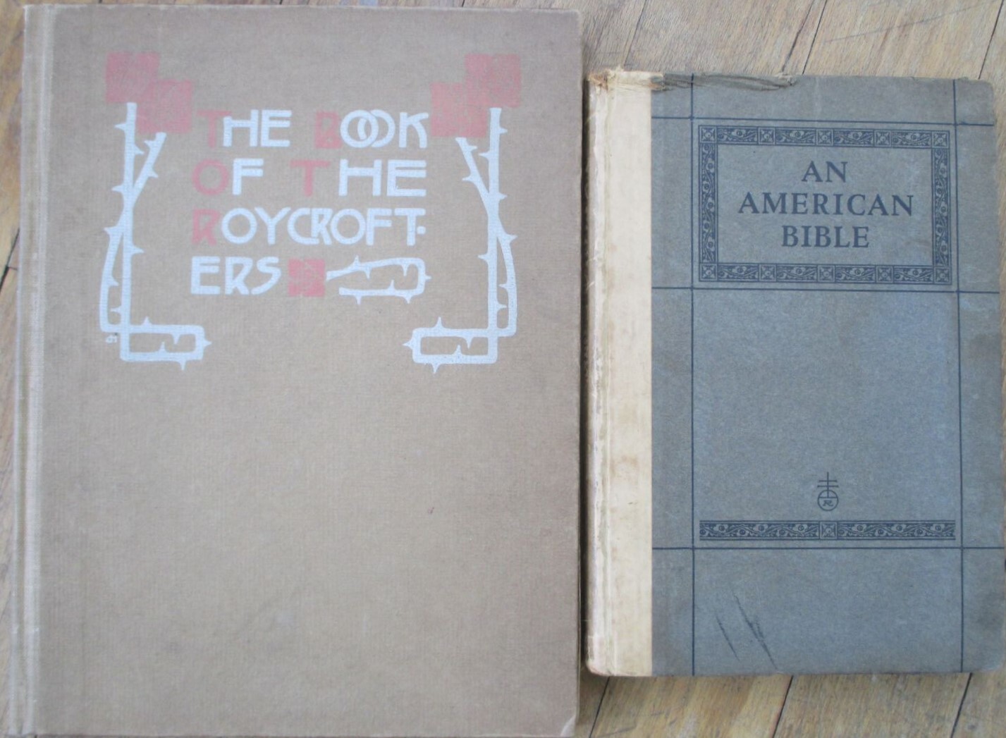 Elbert Hubbard Autograph Signed Book, Collection 8 Different Roycroft ...