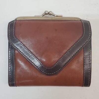 Vintage Genuine Calfskin Prince Gardner Bifold Wallet w/ Coin Pouch | eBay
