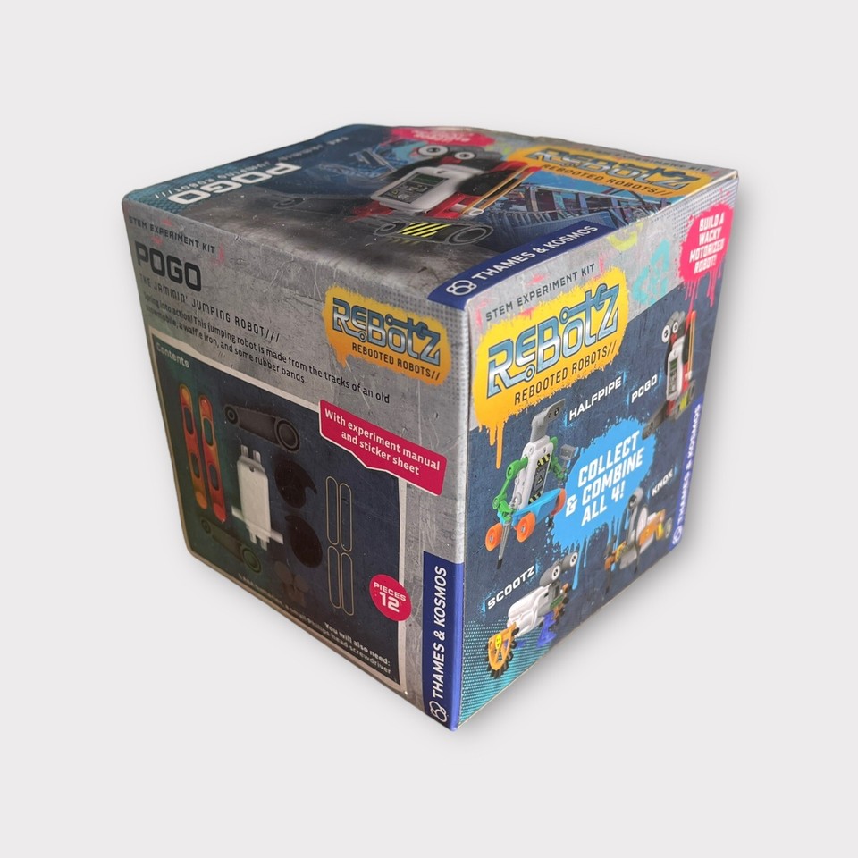 POGO - REBOTZ Rebooted Jammin' Jumping Robot STEM Experiment kit ...