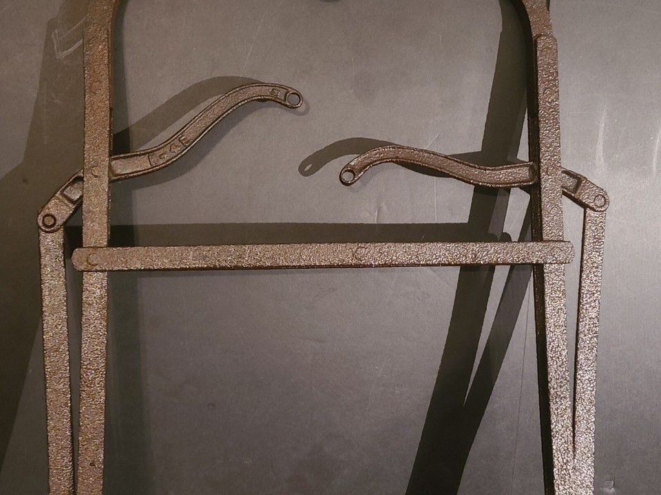 Antique Iron Loose HAY Fork Spear HARPOON List Trolly Grabble Barn Bale ...