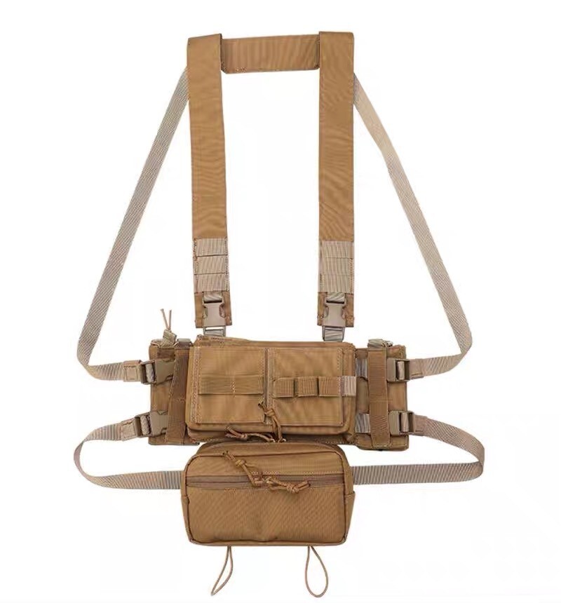 MK3 Micro Fight Chassis Chest Rig Modular Carrier with Mag Pouch | eBay