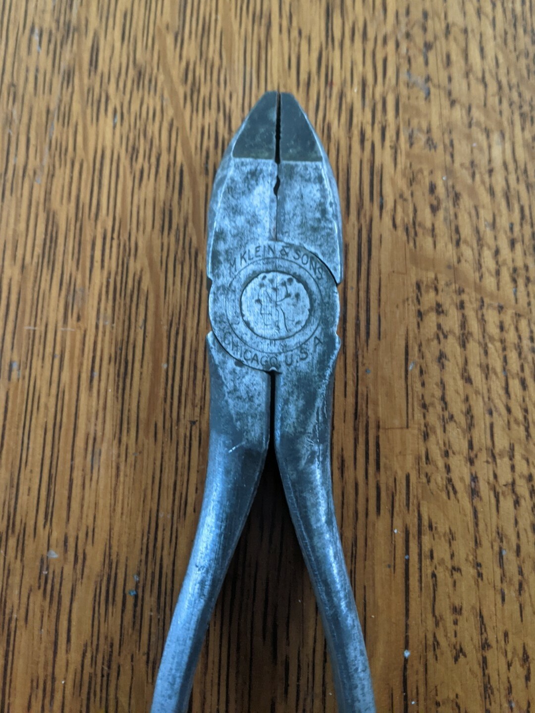 Vintage M Klein Sons Lineman s Pliers 201 8NE 1956 Date Code EBay vintage-m-klein-sons-lineman-s-pliers-201-8ne-1956-date-code-ebay
