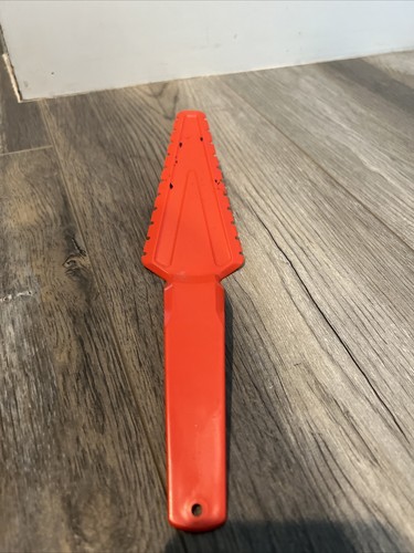 Vintage TUPPERWARE Cake Pie Server Knife Spatula Red 1228 | eBay