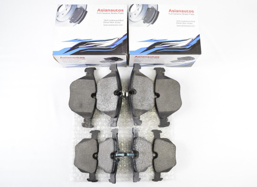 Asianautos Full Ceramic Front and Rear Brake Pads For BMW 335i xDrive ...