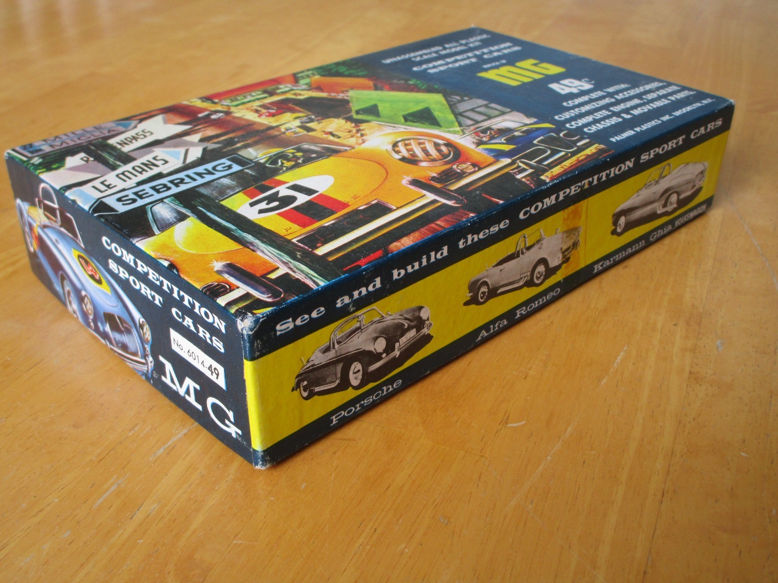 Vintage Palmer MG Scale Model Car Kit #6014 | eBay