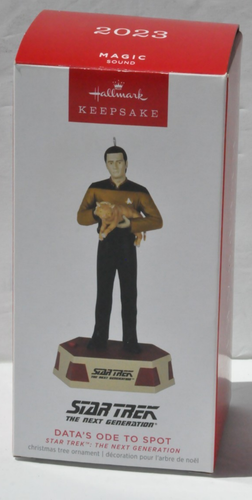 Hallmark Keepsake Star Trek Data's Ode to Spot Ornament - QXI7029 for ...