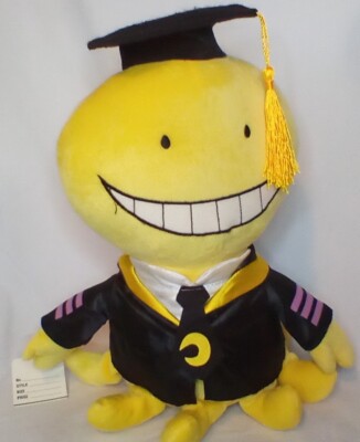 Anime Assassination Classroom Alien Smiling Koro-Sensei Yellow Black ...