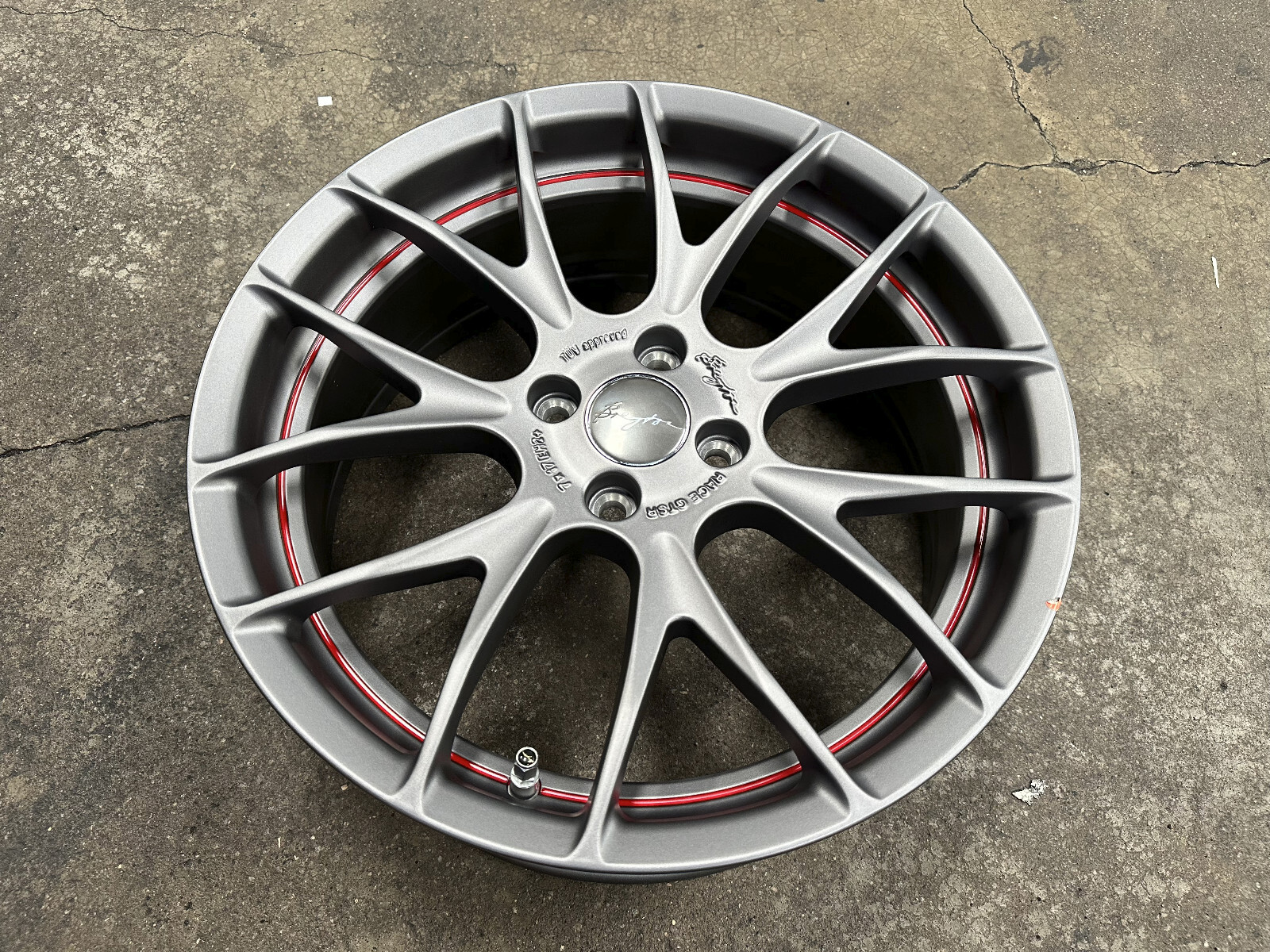 New 17x7 Breyton GTS-R GREY (4 Wheel) 4x100 Mini Cooper S JCW R52 R53 ...