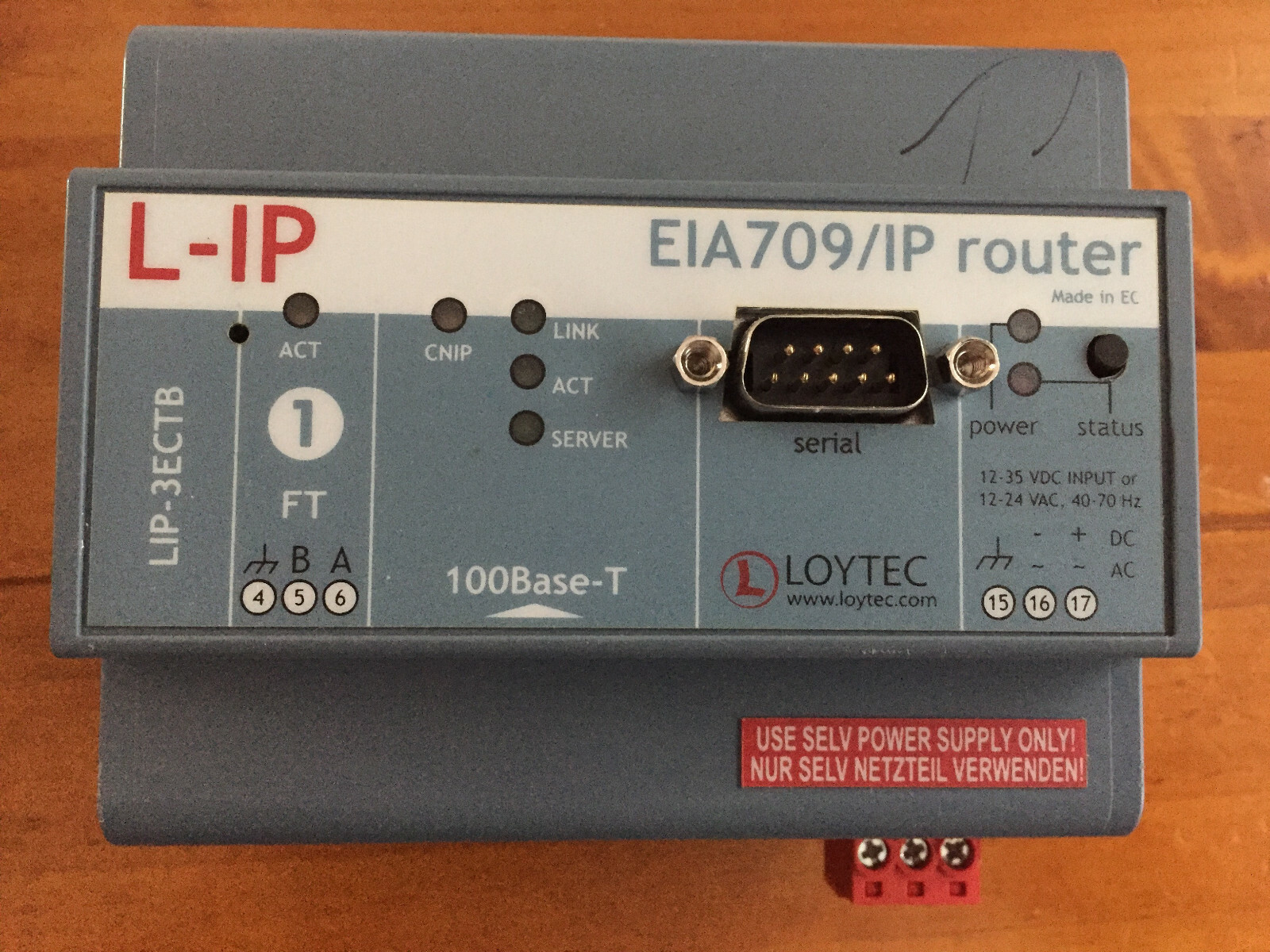 Loytec L-IP Router LIP-3ECTB | eBay