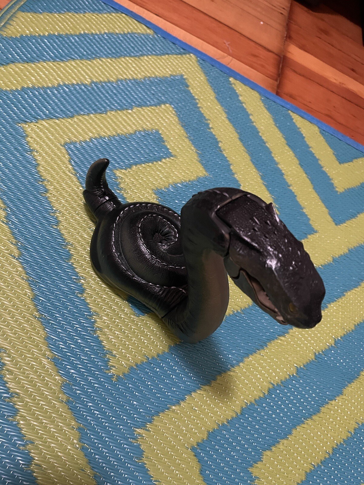 HARRY POTTER BASILISK Chamber of Secrets 9" Electronic SNAKE Toy 2002 ...