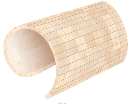 End Grain Balsa Core ½” Thick 2’x4’ Piece (8sq ft) | eBay