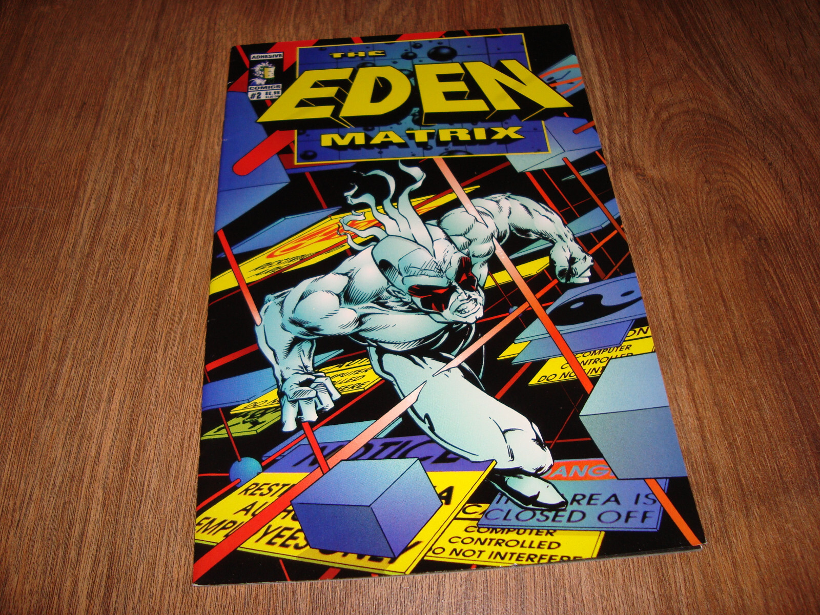 Vintage Adhesive Comics #2 The Eden Matrix Comic Book | eBay