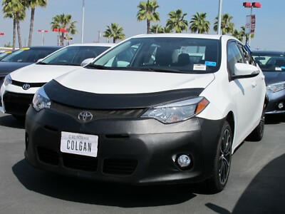 Colgan Front End Mask Bra 2pc.Fits Toyota Corolla S, L & LE 2014-2016 W ...