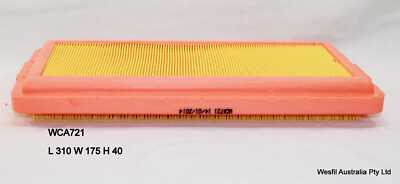 Wesfil air filter for BMW 735i 3.2L 05/83-02/84 E23 Petrol 6Cyl M30B32 ...