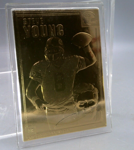 1999-2001 Danbury Mint 22K Gold Legends - #78 Steve Young for sale ...