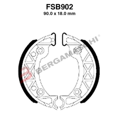 GANASCE CEPPI FRENO FERODO Piaggio Boxer 50 | eBay