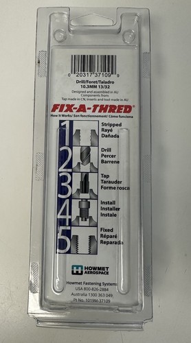 Fix-A-Thread Metric Thread Individual Repair Kit 10 x 1.25mm 37109 39 ...