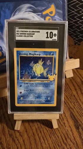 Lot Pokémon TCG Shining Magikarp Holo Card Celebrations Collection 66/ ...