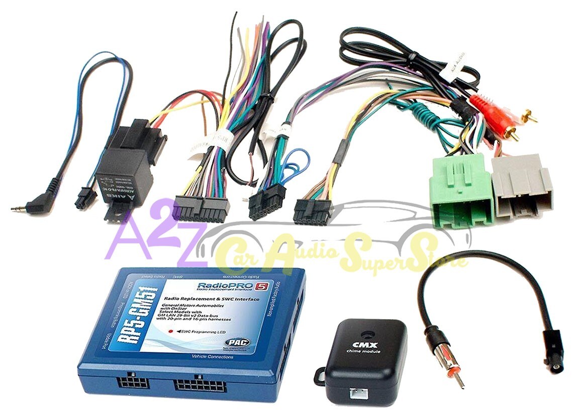 PAC Rp5-gm51 for Select 2014 GM Vehicle Radio Installation Wiring ...