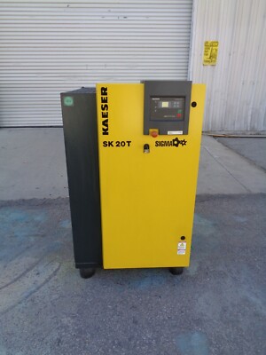 2014 Kaeser SK20T 20 hp rotary screw air compressor with air dryer | eBay