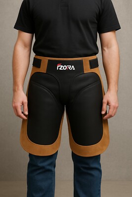Premium Leather Farrier Chaps - Heavy Duty Horseshoeing Apron | eBay