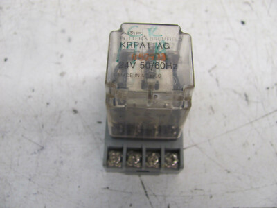 Potter & Brumfield AMF KRPA11AG Relay 120V 50/60Hz/27E891 BASE | eBay