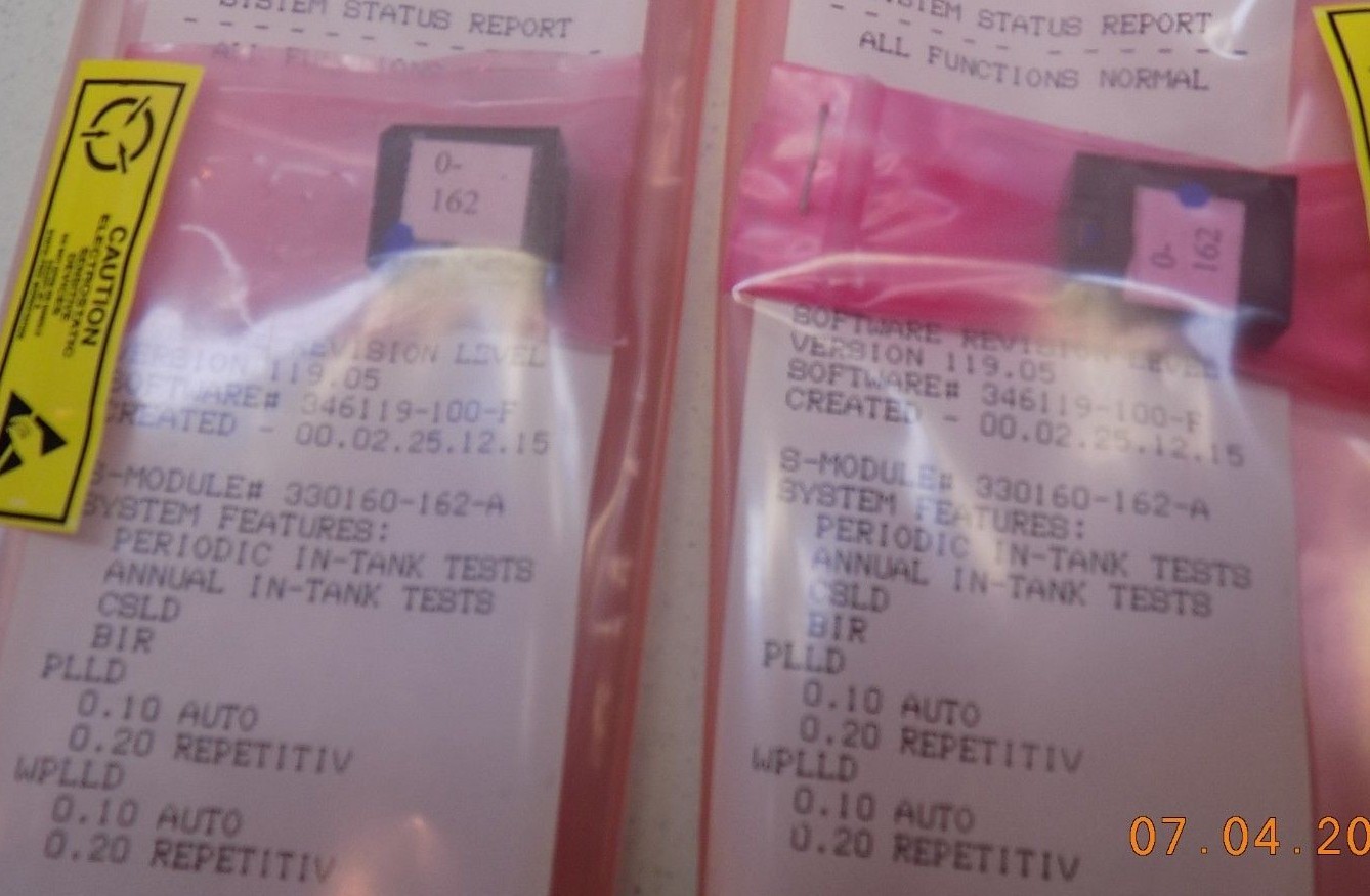 Veeder-Root TLS-350 SEM 330160-162 CSLD PLLD, TLS-350R, TLS-350 Plus ...