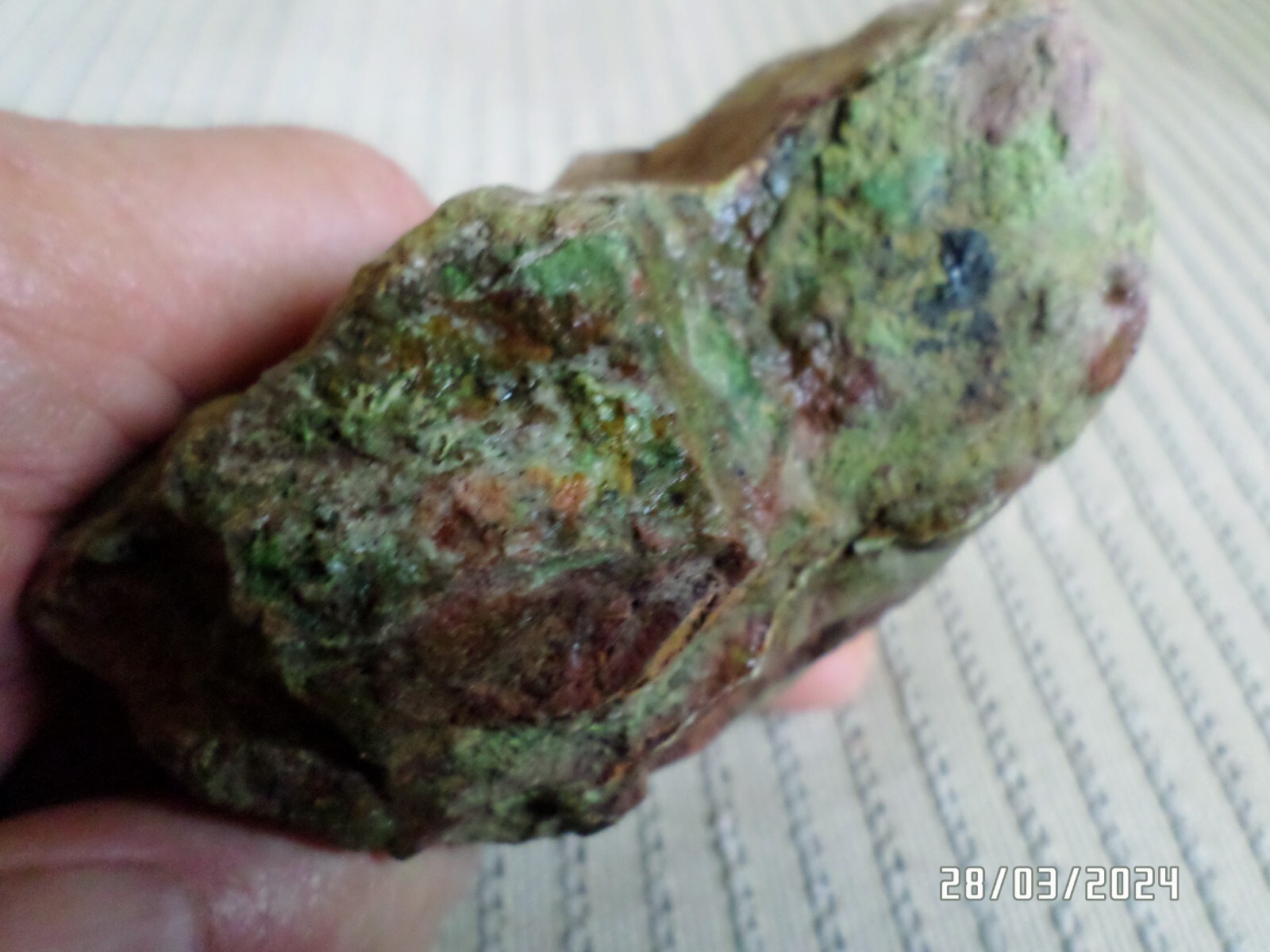 Gaspeite mineral specimen raw | eBay