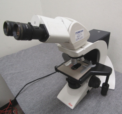 Leica DM2000 LED Microscope W/ 3 Objectives & Ergo Tilting Binocular ...