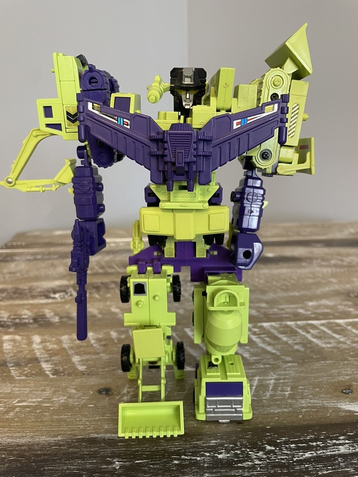 Transformers G1 Decepticon Constructicons Devastator Complete Hasbro ...